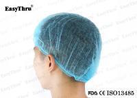 China Nonwoven Medical Bouffant Caps Elastic Multipurpose Practical for sale