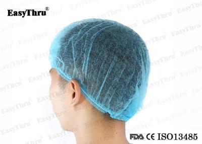 China Nonwoven Medical Bouffant Caps Elastic Multipurpose Practical for sale