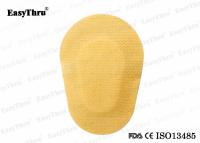 China Sterile Non Woven Oval Eye Pad Plaster 6.3x5.7cm Medical Bandage Tape for sale