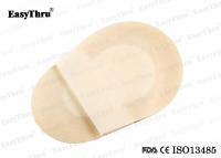 China Sterile Non Woven Oval Eye Pad Plaster 6.3x5.7cm Medical Bandage Tape for sale