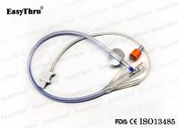 China Medical Grade Silicone 3 Way Foley Catheter with Temperature Sensor 16Fr 30ml for sale