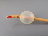 China ISO 3 Way Latex Foley Catheter Balloon 60-80ml Silicone Coated for Male for sale