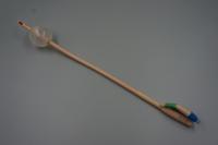 China ISO 3 Way Latex Foley Catheter Balloon 60-80ml Silicone Coated for Male for sale