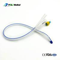China Medical Grade Silicone 3 Way Foley Catheter 16Fr 24Fr 30ml Balloon Urinary Catheter for sale