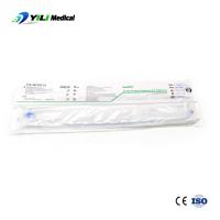China 40cm Silicone Foley Catheter EO Gas Sterilized 5-30ml urinary Balloon Capacity for sale