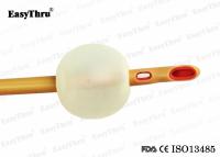 China Dufour Tip Reinforced Latex Foley Catheter 50ml-80ml Balloon 3 Way Silicone Coated for sale