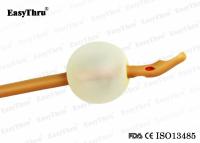 China Dufour Tip Reinforced Latex Foley Catheter 50ml-80ml Balloon 3 Way Silicone Coated for sale