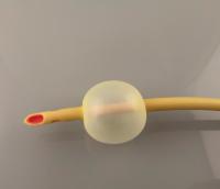 China Dufour Tip Reinforced Latex Foley Catheter 50ml-80ml Balloon 3 Way Silicone Coated for sale