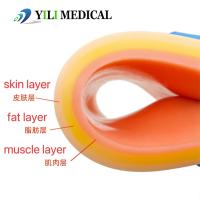 China Tear Resistant Silicone Suture Pad For Medical Students Suture Training Pad for sale