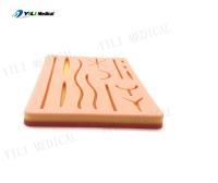 China Student Suture Practice Kit Elastic Silicone Wound Pad For Surgery for sale