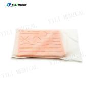 China Student Suture Practice Kit Elastic Silicone Wound Pad For Surgery for sale