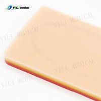 China Silicone Venipuncture Practice Pad Skin Color IV Training Pad for Medical Students Nurse 10ml for sale