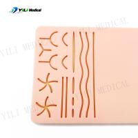 China DIY Creative Suture Practice Kit Silicone Simulation Skin Wound Suture Training Pad for sale