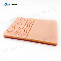 China DIY Creative Suture Practice Kit Silicone Simulation Skin Wound Suture Training Pad for sale