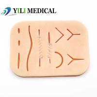 China Simulation Skin Surgical Suture Practice Pad 150*108*13mm Surgical Suture Training Pad for sale