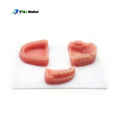 China Silicone Suture Practice Pad 3 Modules Dental Suturing Implants Training 17.5x12.2cm for sale