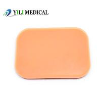 China Medical Teaching Skin Suture Pad Silicone DIY Wound Surgical Training Pad 150x108x13mm for sale