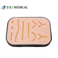 China Professional Silicone Skin Suture Practice Pad With Box For Surgery Practice And Training for sale