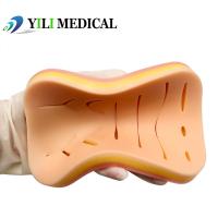 China Professional Silicone Skin Suture Practice Pad With Box For Surgery Practice And Training for sale