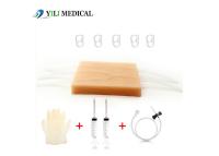 China Blood Collection IV Practice Pad for Medical Students Food Grade Silicone 205x145x40mm for sale
