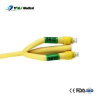China EasyThru Silicone Foley Catheter 40cm EO Sterile 5-30ml Balloon Fr6-Fr30 for sale