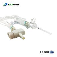 China Sterile 40cm EO Disposable Suction Catheter System Medical Grade PVC Closed System for sale