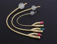 China Sterile 2 Way Foley Catheter 5-80ml Balloon Capacity Latex Urethral Catheter for sale