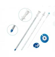 China Medical PVC Thoracic Chest Drainage Catheter With Trocar 250mm Length 7F-38F for sale