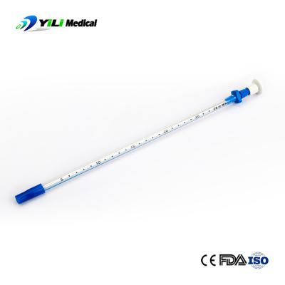China Medical PVC Thoracic Chest Drainage Catheter With Trocar 250mm Length 7F-38F for sale