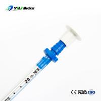 China Medical PVC Thoracic Chest Drainage Catheter With Trocar 250mm Length 7F-38F for sale