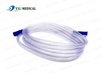 China Disposable Yankauer Suction Connecting Tube Medical Grade PVC 50cm Length EO Sterile for sale