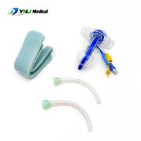 China Disposable Medical Grade PVC Tracheostomy Tube with Suction Lumen for Adult 7.0mm for sale