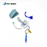 China Disposable Medical Grade PVC Tracheostomy Tube with Suction Lumen for Adult 7.0mm for sale