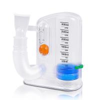 China Volumetric Incentive Spirometer Lung Exercise Device , One Ball Breathing Trainer for sale
