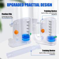 China Volumetric Incentive Spirometer Lung Exercise Device , One Ball Breathing Trainer for sale
