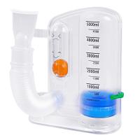 China Volumetric Incentive Spirometer Lung Exercise Device , One Ball Breathing Trainer for sale