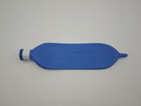 China Latex Disposable Medical Anesthesia Breathing Bag 0.5L 22mm Connector for Ventilator for sale