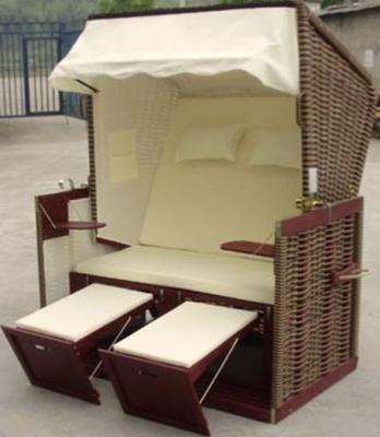 China Beach Chair & Strandkorb For Outdoor Leisure , 118X81X160cm for sale