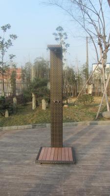 China Leisure Wicker Shower For Outdoor Garden / Beach / Swimming Pool for sale