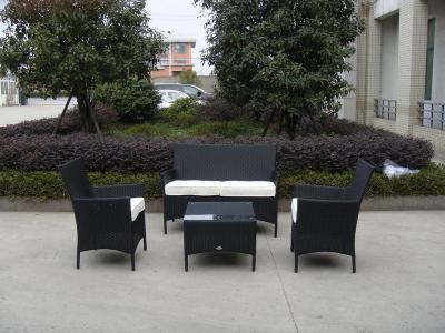 China 4pcs cheap KD wicker furniture for sale