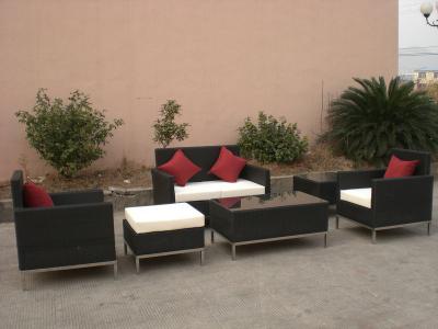 China 6pcs cheap garden wicker sofas for sale