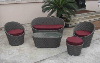 China 6pcs cheap outdoor rattan and wicker furniture for sale