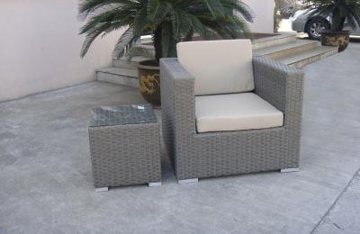 China 1pc cane single sofa for sale