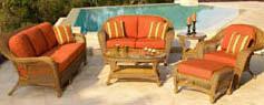 China 6pcs luxury garden rattan furniture for sale
