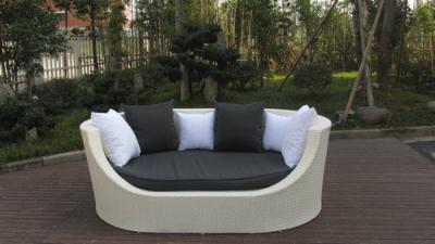 China 1pc PE rattan lover sofa for sale