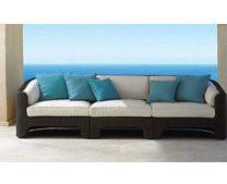 China 3pcs garden cane furniture for sale