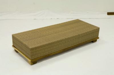 China 4pcs poly wicker pool furntiure for sale