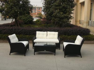 China 4pcs PE cane patio furntiure for sale