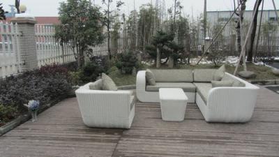 China 6pc PE rattan beach sofas for sale