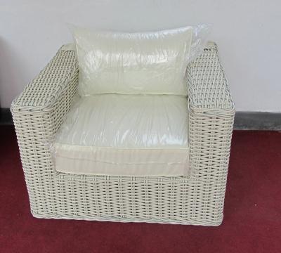 China outdoor 9mm half round rattan sofa set for sale